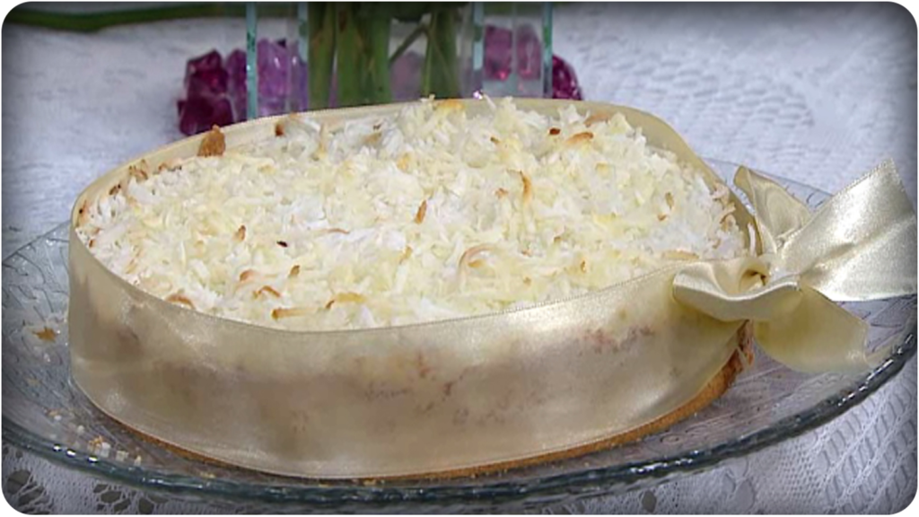 Torta de coco - TV Gazeta