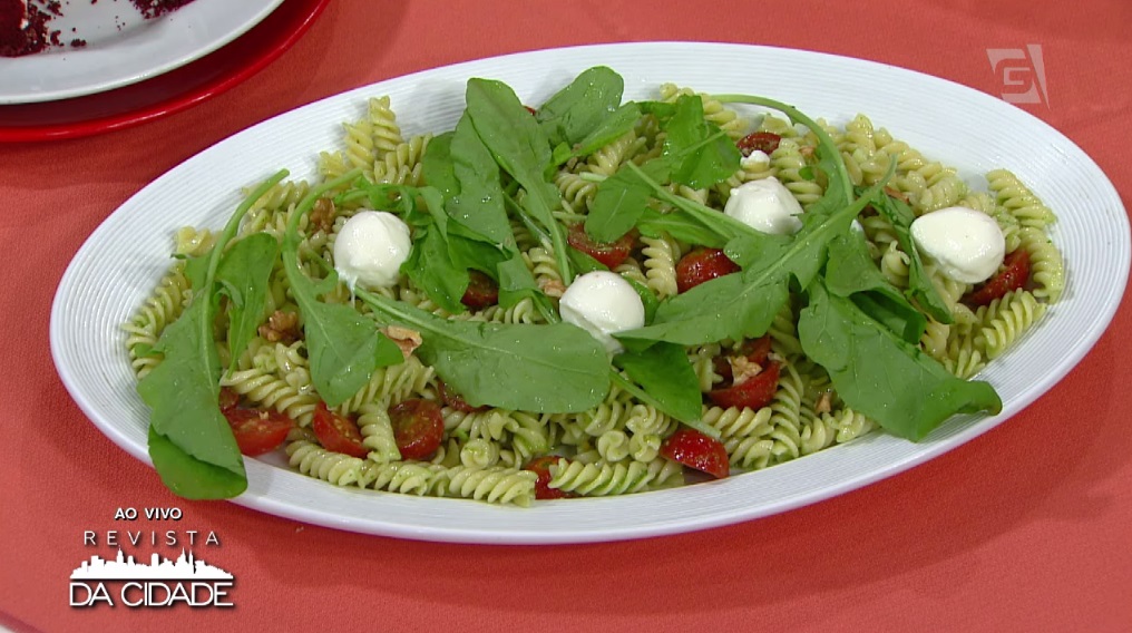Fusilli caprese - TV Gazeta - Você por perto. Tudo certo!