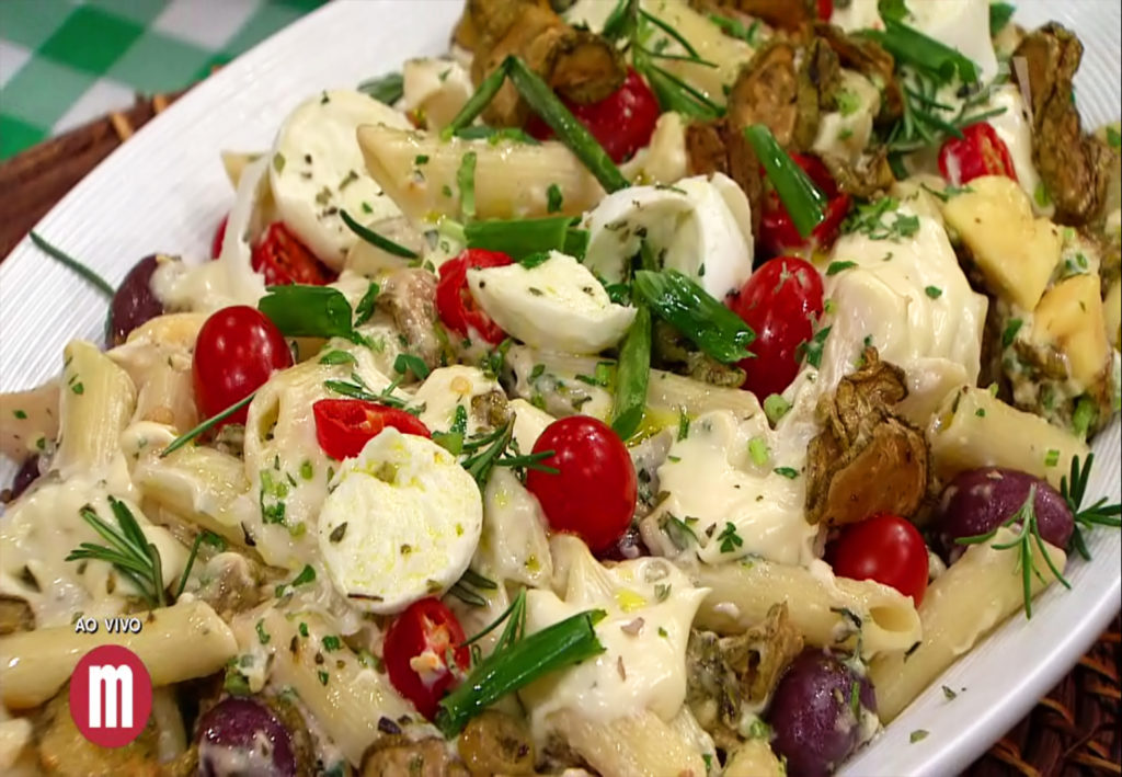 Salada italiana de maionese - Receita - TV Gazeta