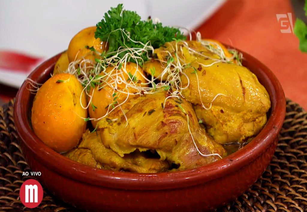 Frango com pequi - Receita - TV Gazeta