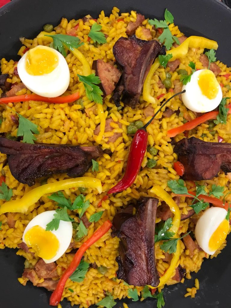 Paella mineira - Receita - TV Gazeta