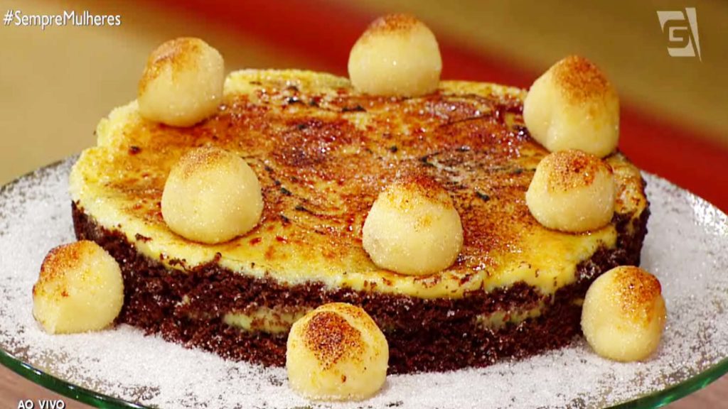 Bolo de creme brûlée - Receita - TV Gazeta
