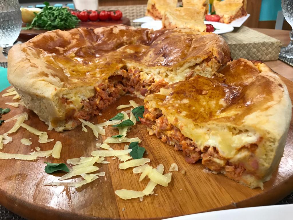 Torta Pizza - TV Gazeta - Seu Mundo é Aqui!