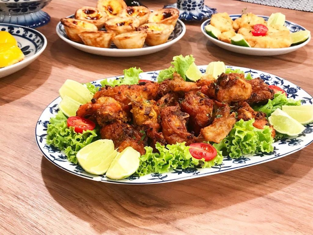 Frango a passarinho assado - Receita - TV Gazeta