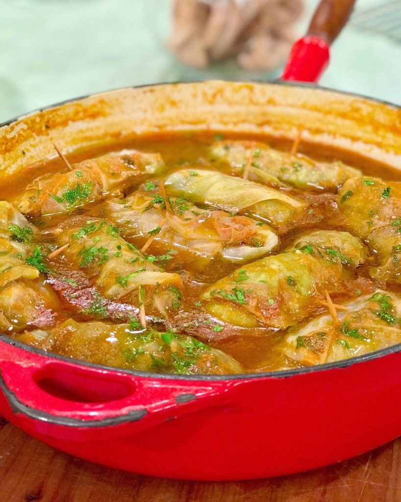 Charuto de repolho - Receita - TV Gazeta