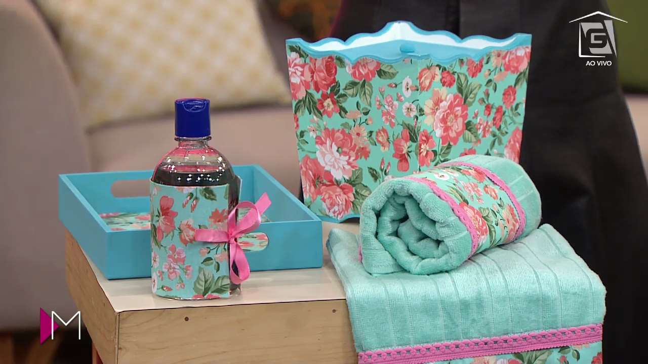 Aprenda a fazer um lindo kit higiene - TV Gazeta - Você por perto. Tudo ...