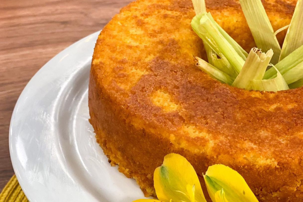 Bolo pamonha - TV Gazeta