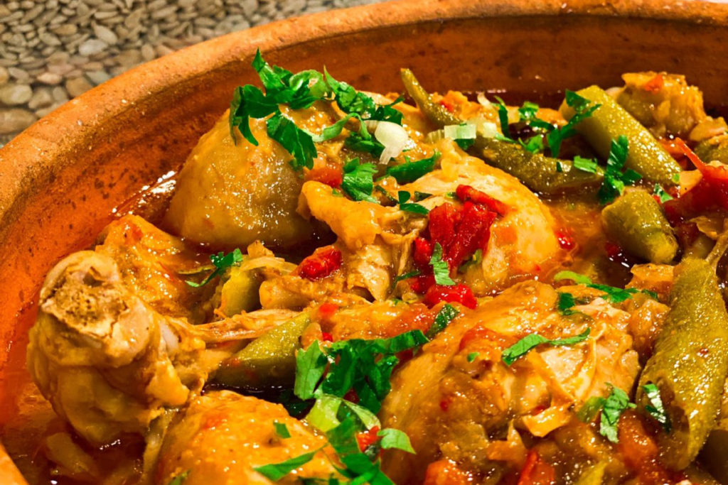 Frango com quiabo - Receita - TV Gazeta