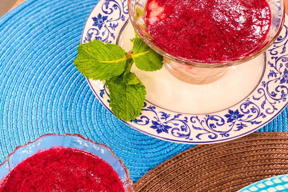 Sagu com a calda da casca de jabuticaba - TV Gazeta - Você por perto ...