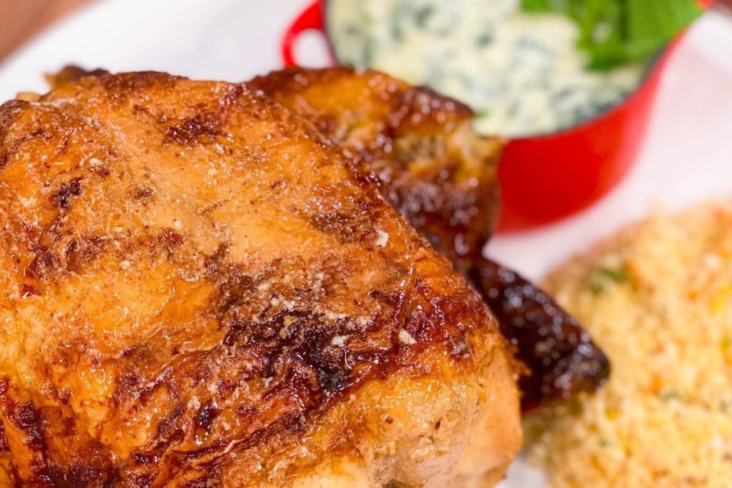 Frango recheado com farofa - TV Gazeta - Você por perto. Tudo certo!
