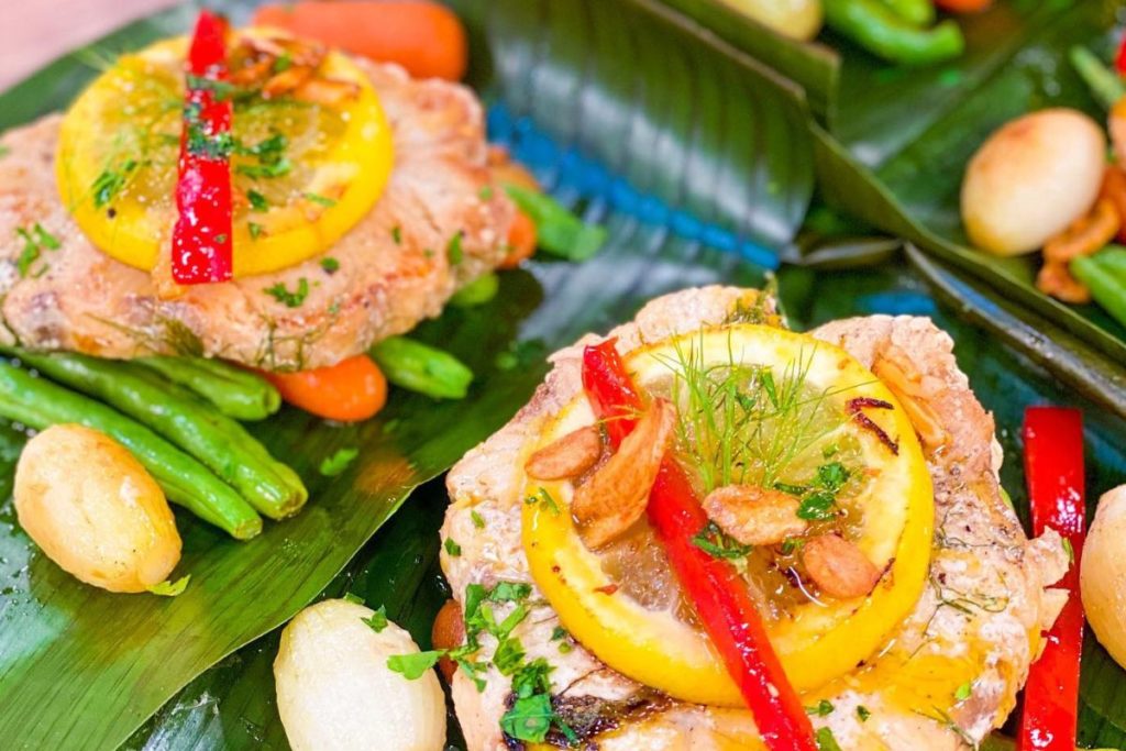 Peixe assado à portuguesa - Receita - TV Gazeta