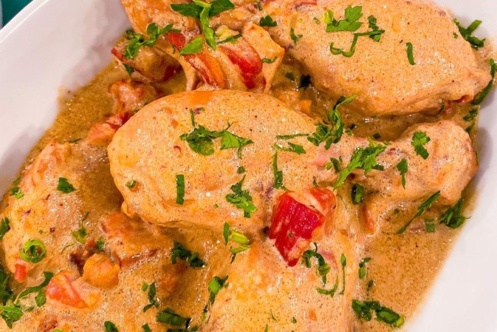 Frango cremoso na cerveja - Receita - TV Gazeta