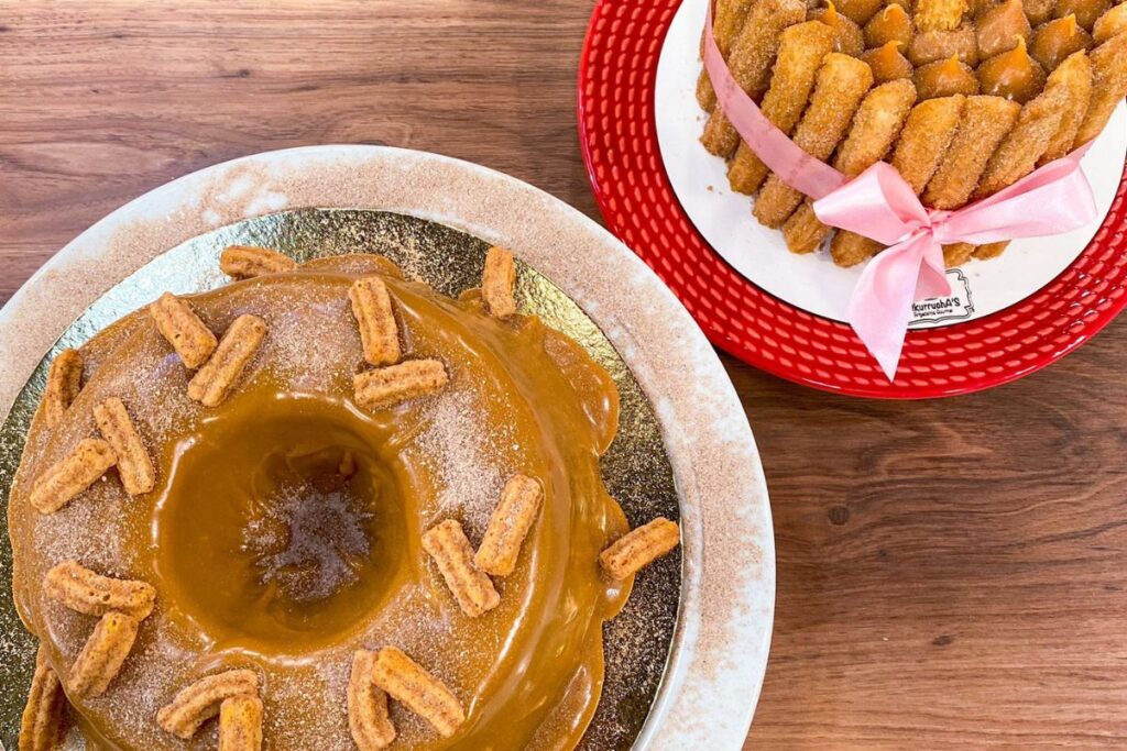 Aprenda a fazer um delicioso bolo churros - TV Gazeta - Você por perto ...