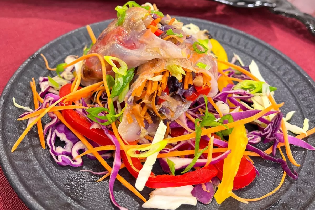 Rolinho Primavera fit com molho agridoce - TV Gazeta - Você por perto ...