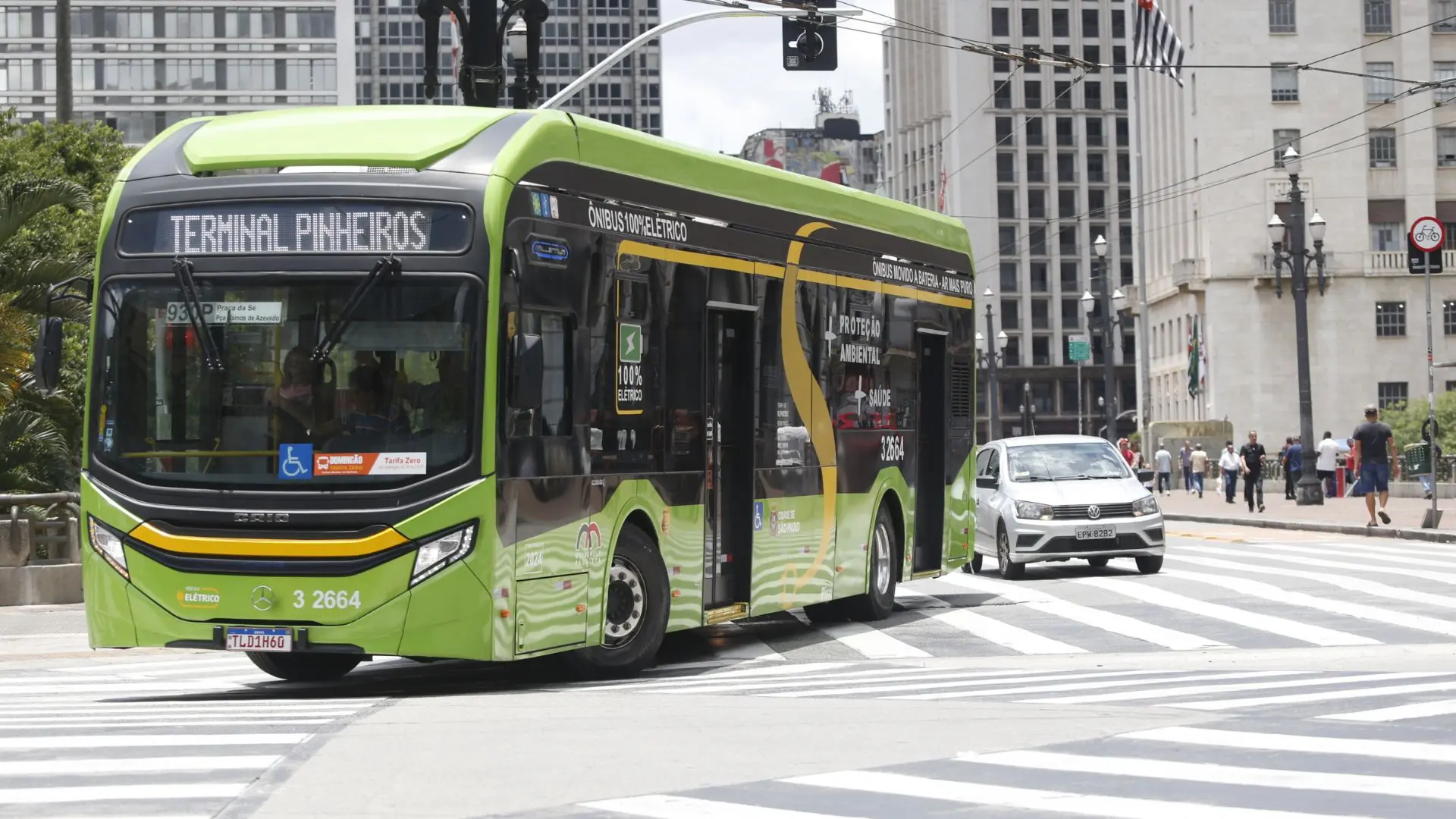 120 novos ônibus elétricos começam a rodar em SP - TV Gazeta - Seu ...